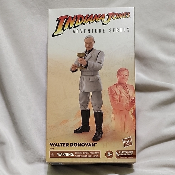 Hasbro | Toys | Indiana Jones Adventure Series Walter Donovan Figure ...